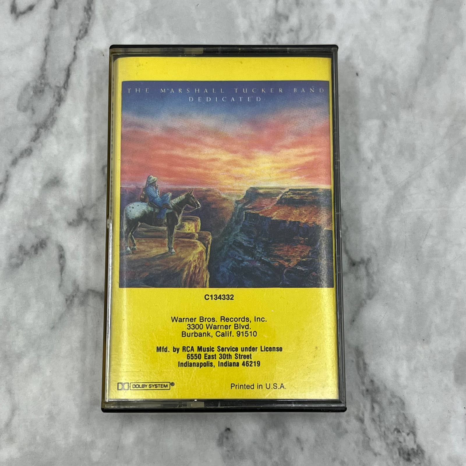 The Marshall Tucker Band - Dedicated Cassette Tape TC7-52 – Everyday ...