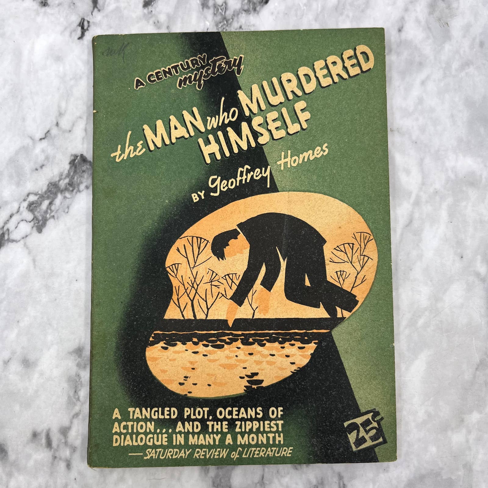Geoffrey Homes / THE MAN WHO MURDERED HIMSELF Pulp Century Mystery #10 ...